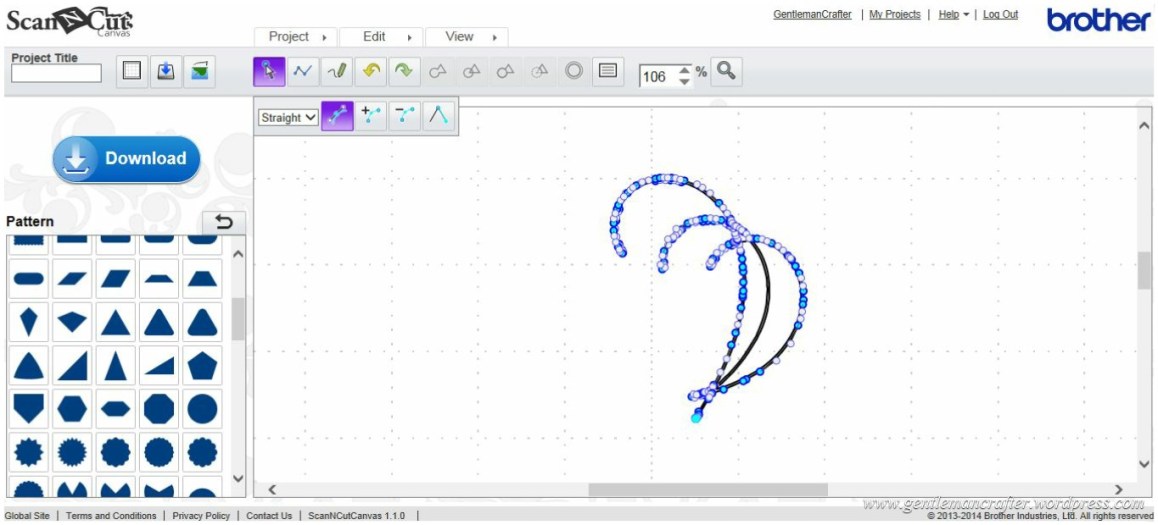 Brother Scan N Cut – Test Lab 1 – GENTLEMAN CRAFTER