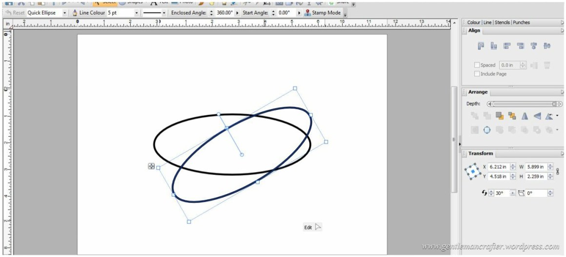 Creating A Geometric Design In Serif Craft Artist – GENTLEMAN CRAFTER
