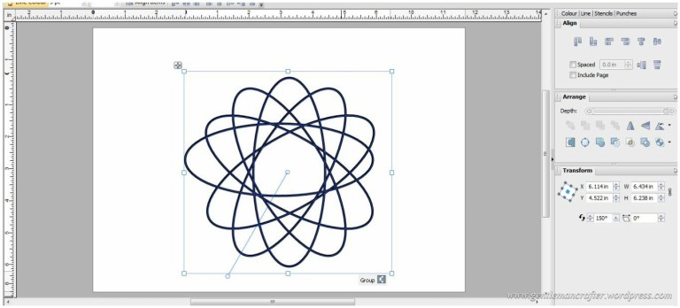 Creating A Geometric Design In Serif Craft Artist – GENTLEMAN CRAFTER