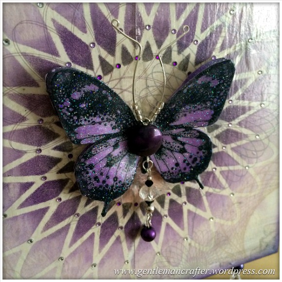 Monday Mash Up – A Beautiful Butterfly Canvas Creation – GENTLEMAN CRAFTER