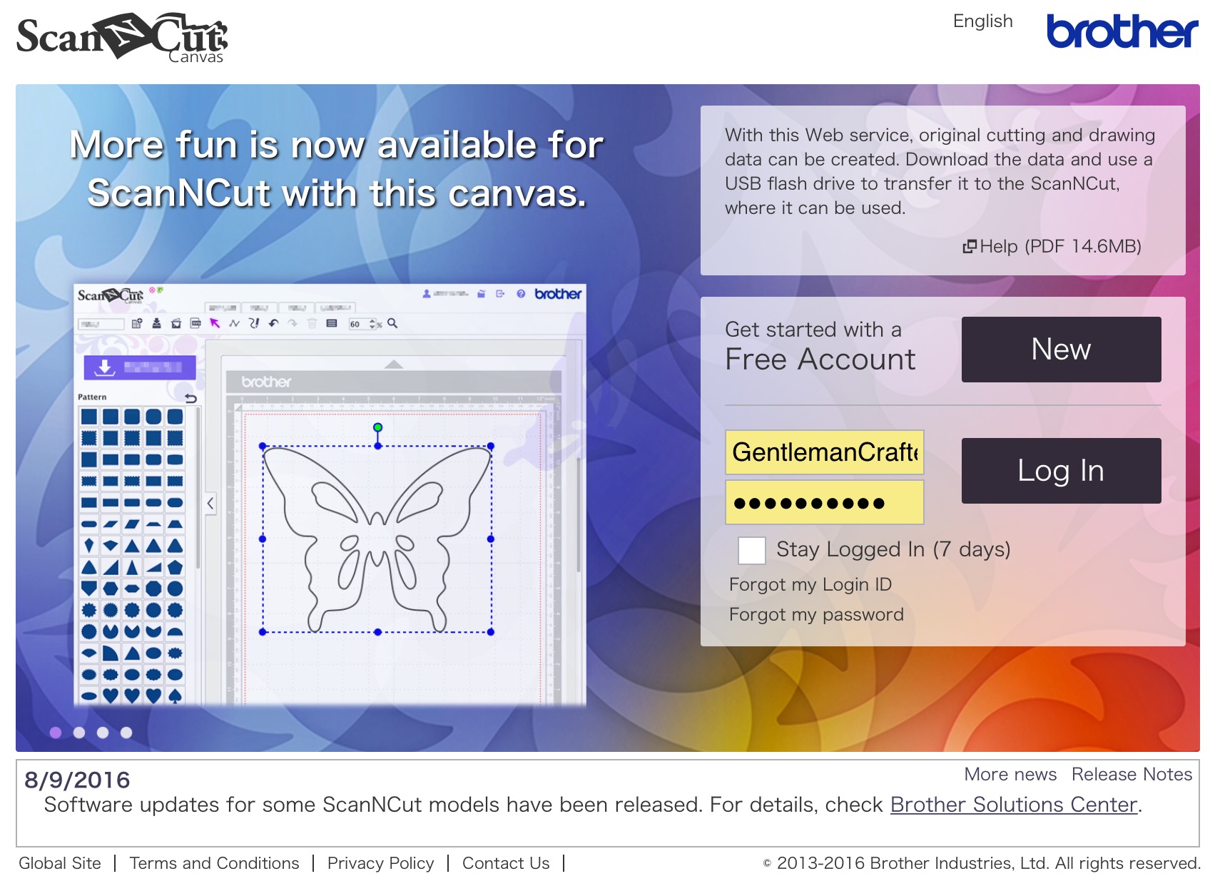 Brother Scan N Cut Updates – GENTLEMAN CRAFTER