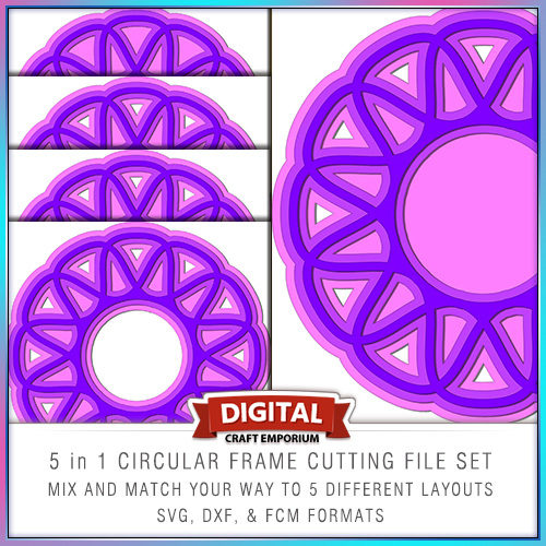 New 5in1 Circular Cutting Files Now Available – GENTLEMAN CRAFTER