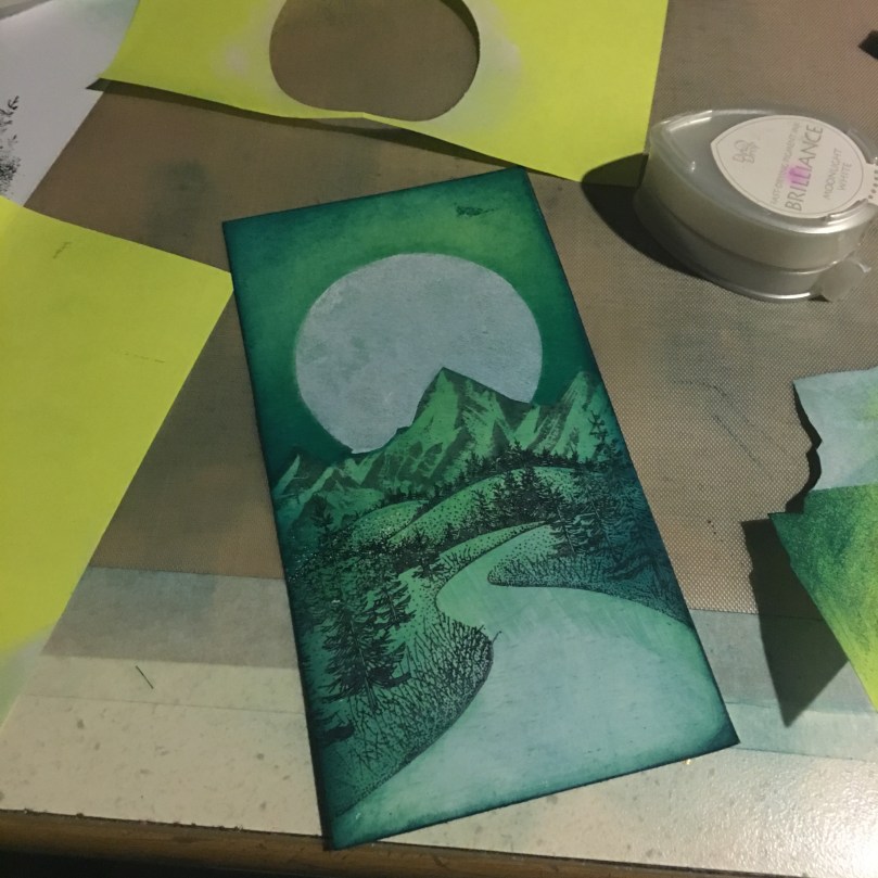 Creating A Scene, With Stamps – GENTLEMAN CRAFTER