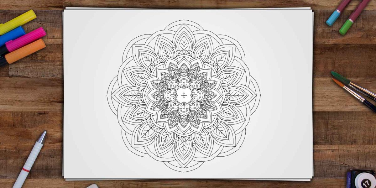 Monday Mandala 6 – Free Download To Colour In – GENTLEMAN CRAFTER