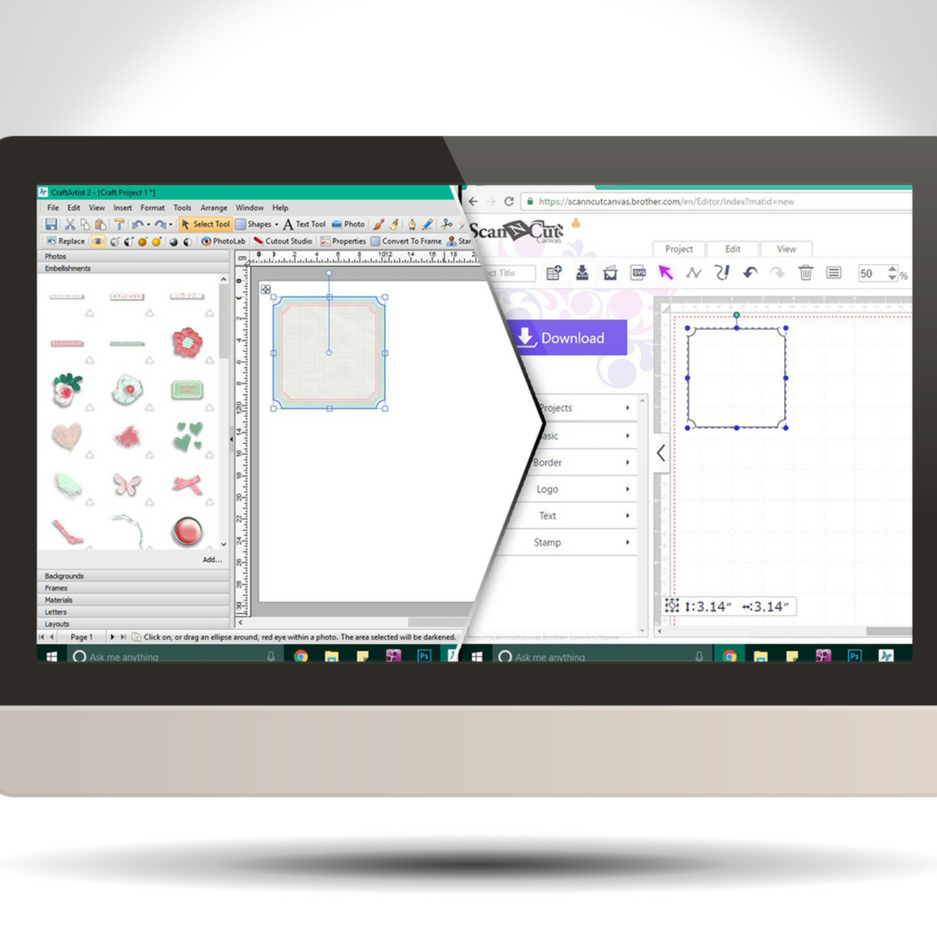 Creating SVG Cutting Files In Serif Craft Artist For Use With The ...