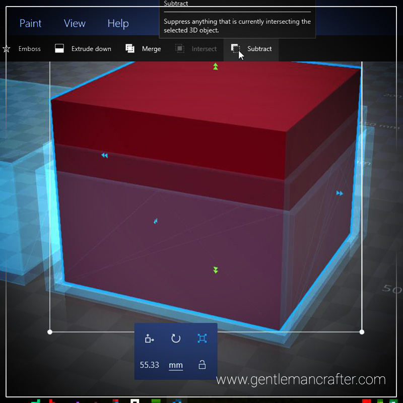 3D Thursday 10 – Designing A Cube Box In Microsoft 3D Builder ...