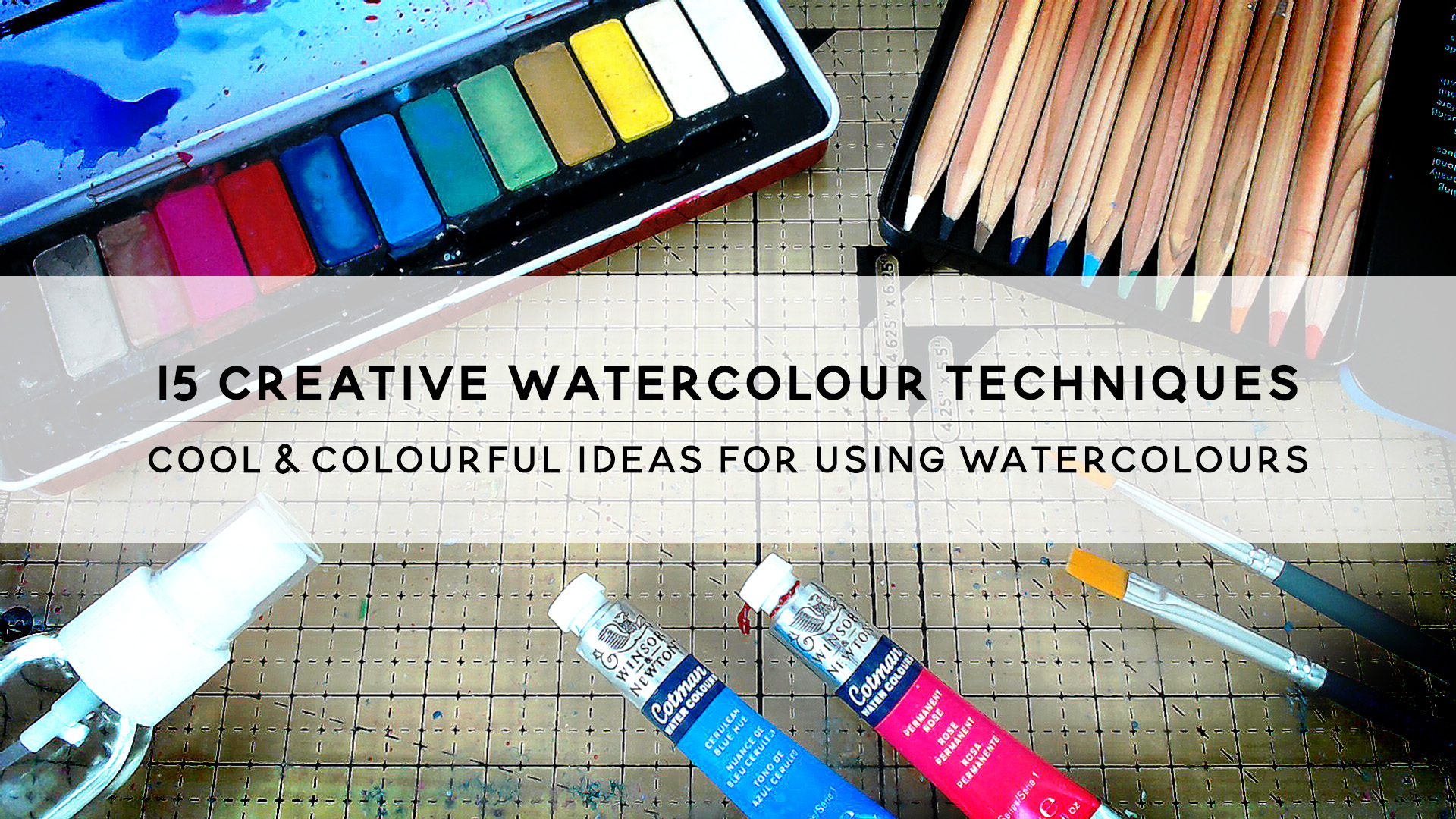 15 Creative Watercolour Techniques – GENTLEMAN CRAFTER