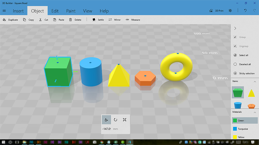Designing Basic Beads For 3D Printing In Microsoft 3D Builder – Part 1 ...
