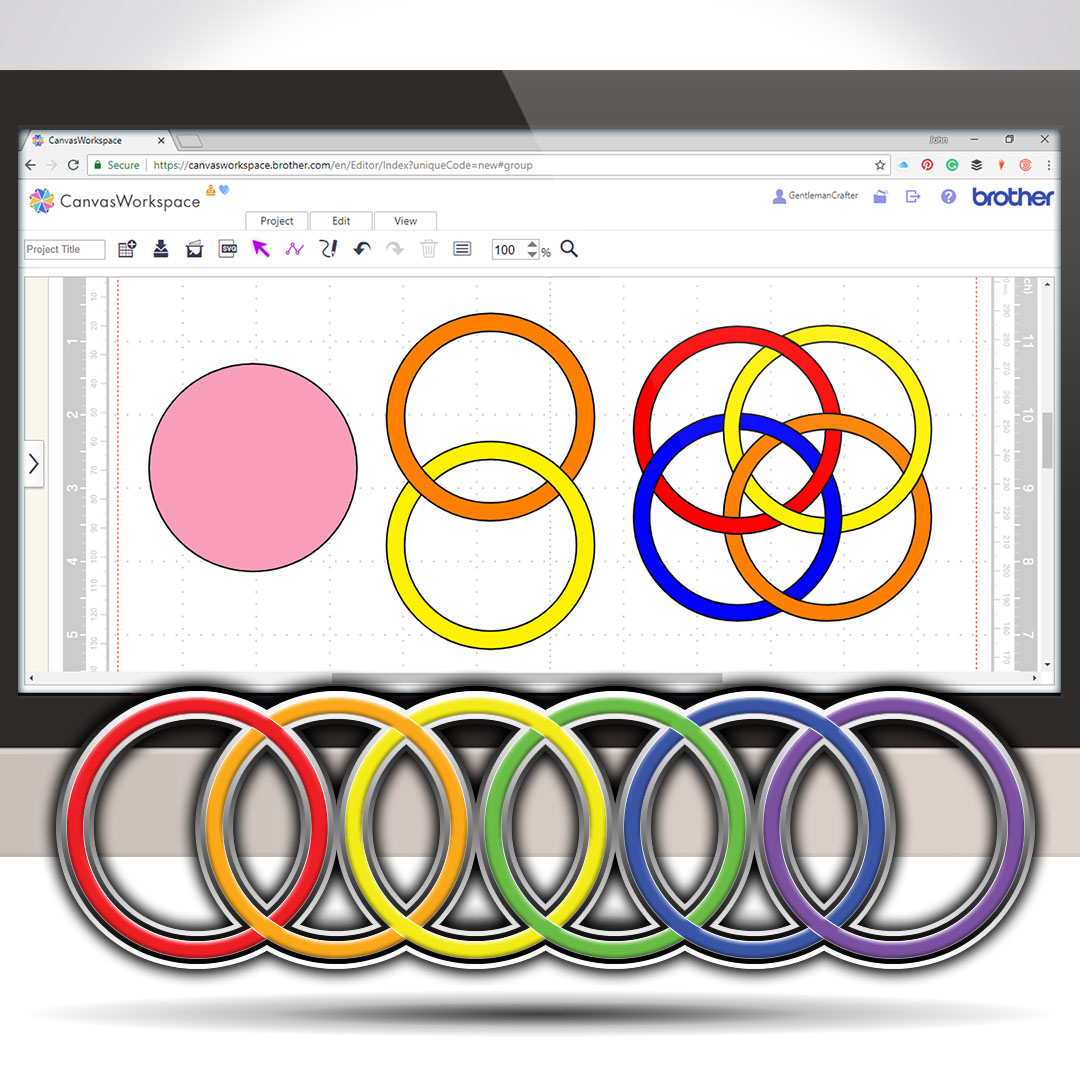 Scan It Saturday Creating An Interlinking Design Using The Divide And ...