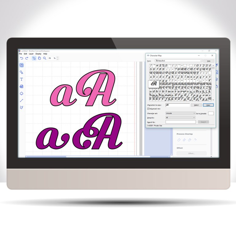 Scan N Cut Saturday – Accessing Alternate Characters With Character Map ...