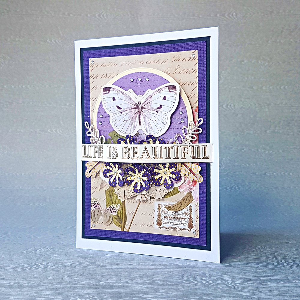 Couture Creations Butterfly Garden – Life Is Beautiful Card – GENTLEMAN ...