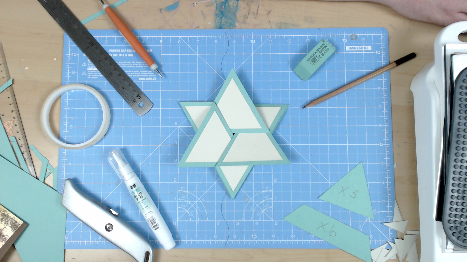 How To Make A Star Card Video Tutorial – GENTLEMAN CRAFTER