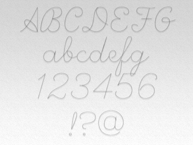 Updated, Expanded and Installable Single Line Font Now Available ...