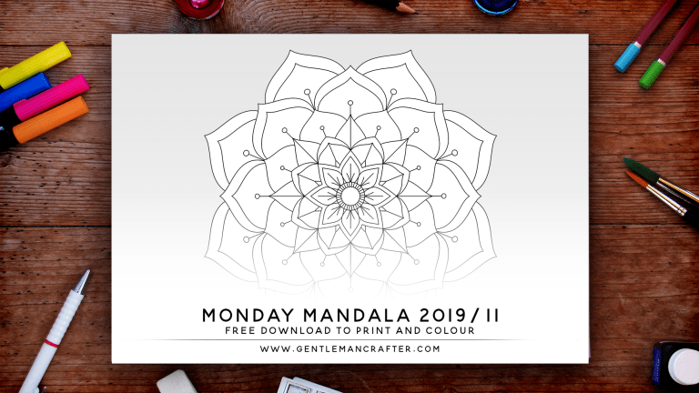Mandala Monday 2019-11 FREE Design To Download, Print And Colour ...
