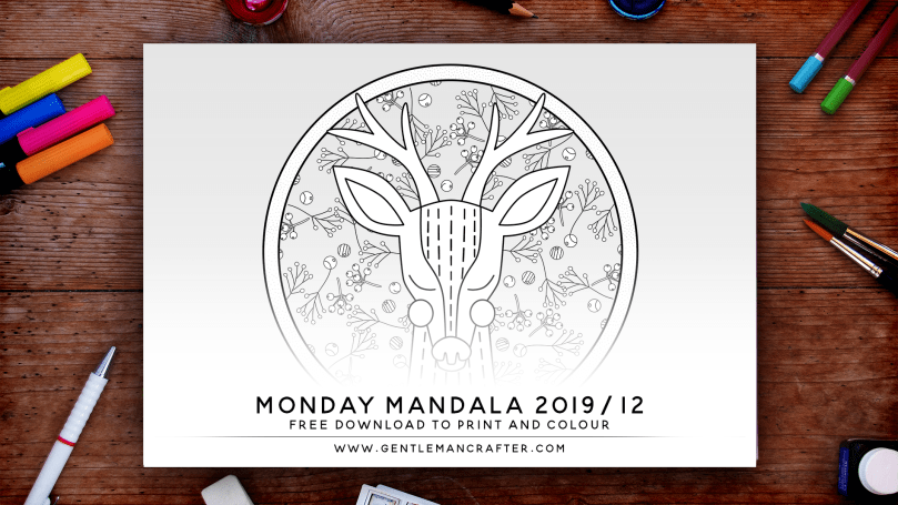 Mandala Monday 2019-12 FREE Design To Download, Print And Colour ...