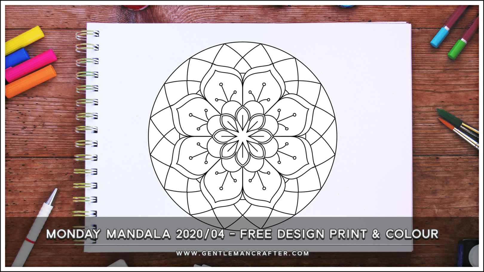 Mandala Monday – GENTLEMAN CRAFTER