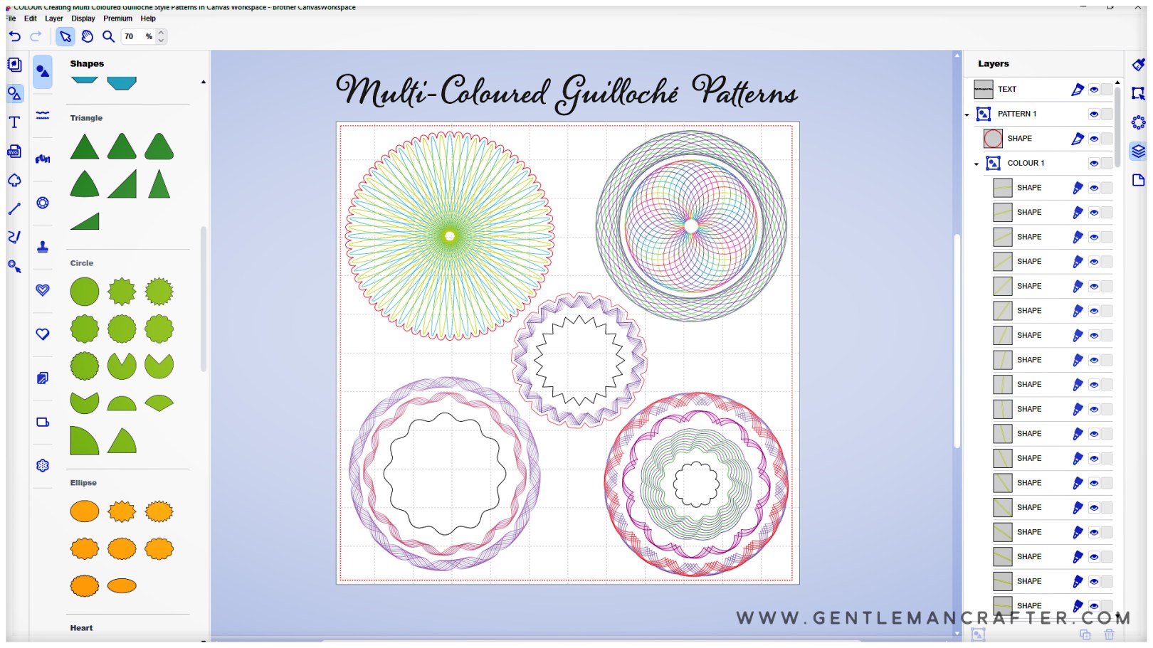 Scan N Cut Saturday Video Tutorial – Designing and Drawing Guilloché ...