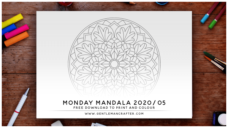 Mandala Monday 2020 – 05 FREE Design To Download, Print And Colour ...