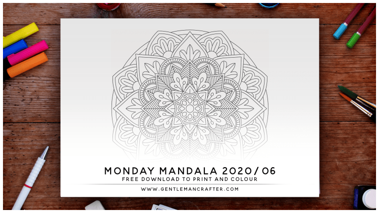 Mandala Monday 2020 – 06 FREE Design To Download, Print And Colour ...