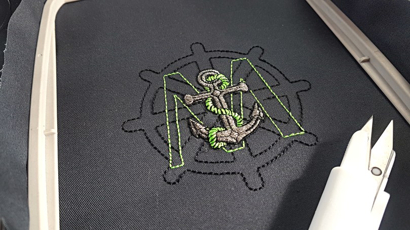 Anchors Away! Combining Designs In Hatch Embroidery Digitizer 2, Plus ...