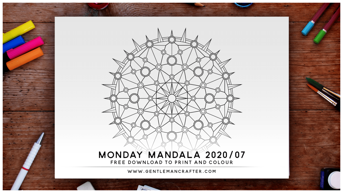 Mandala Monday 2020 – 07 FREE Design To Download, Print And Colour ...