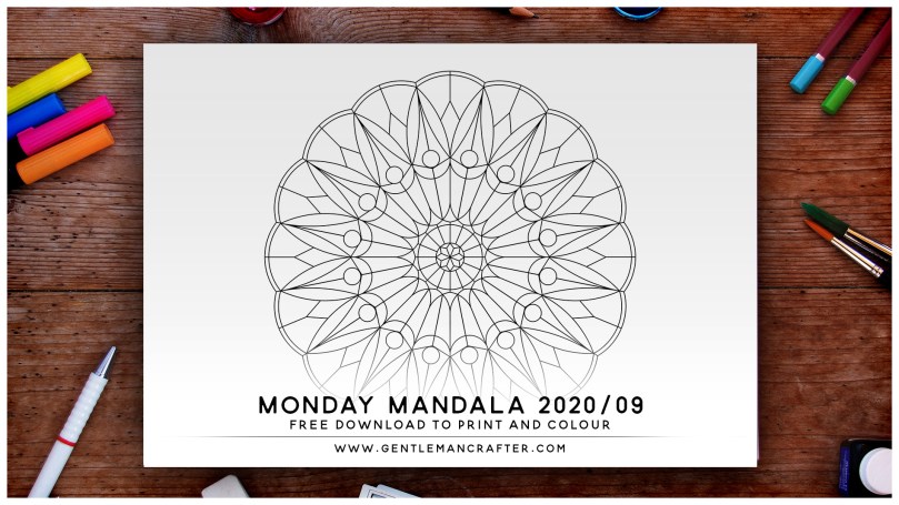 Mandala Monday – GENTLEMAN CRAFTER
