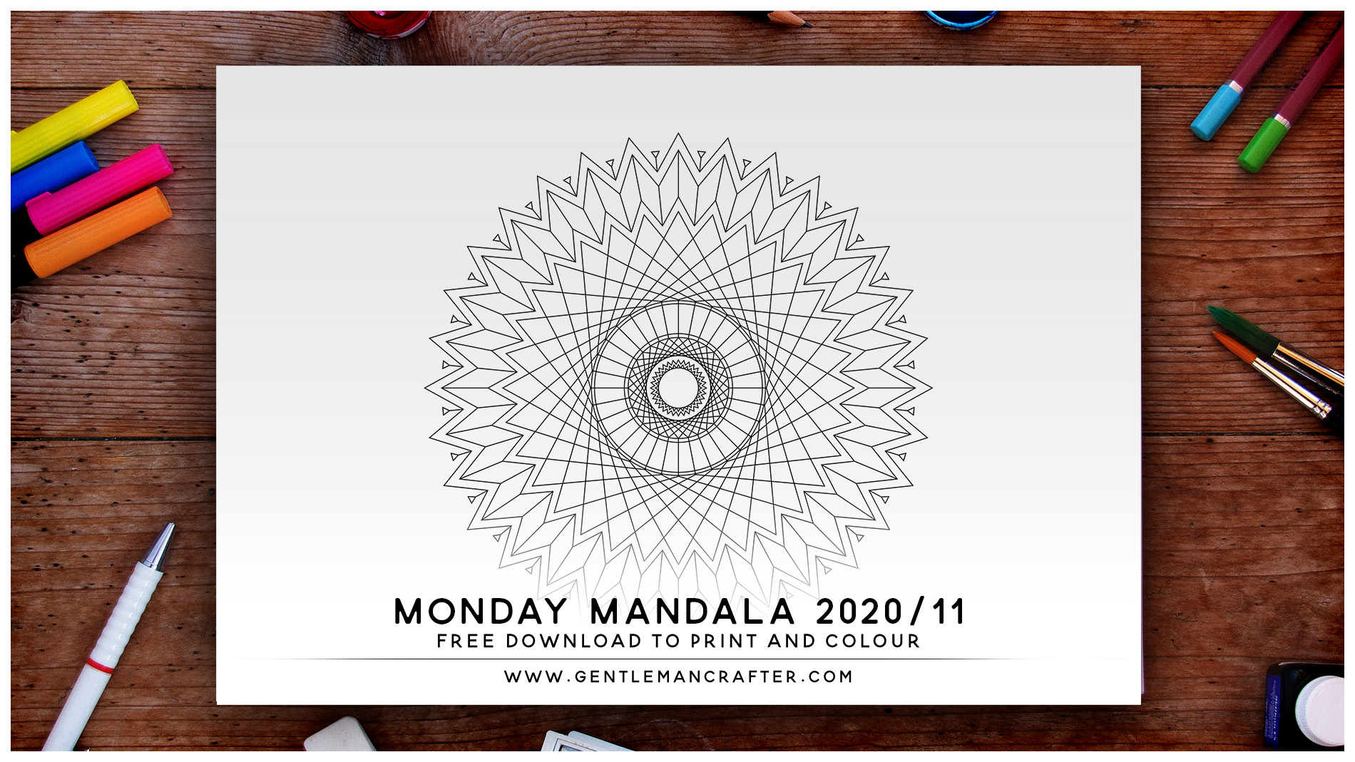 Mandala Monday 2020 11 FREE Design To Download, Print And Colour ...