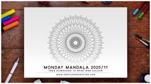 Mandala Monday 2020 11 FREE Design To Download, Print And Colour ...