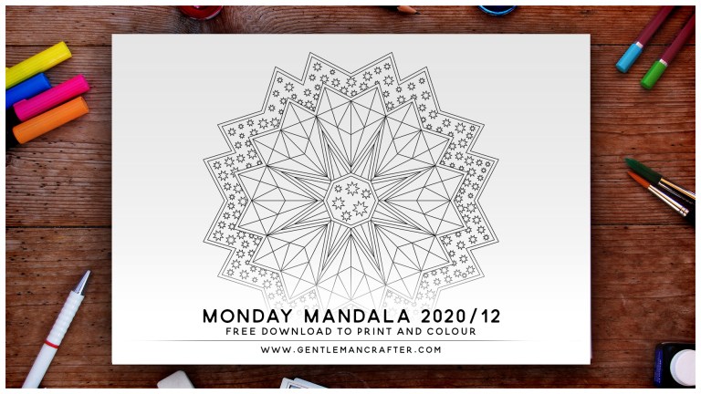 Mandala Monday 2020 12 FREE Design To Download, Print And Colour ...