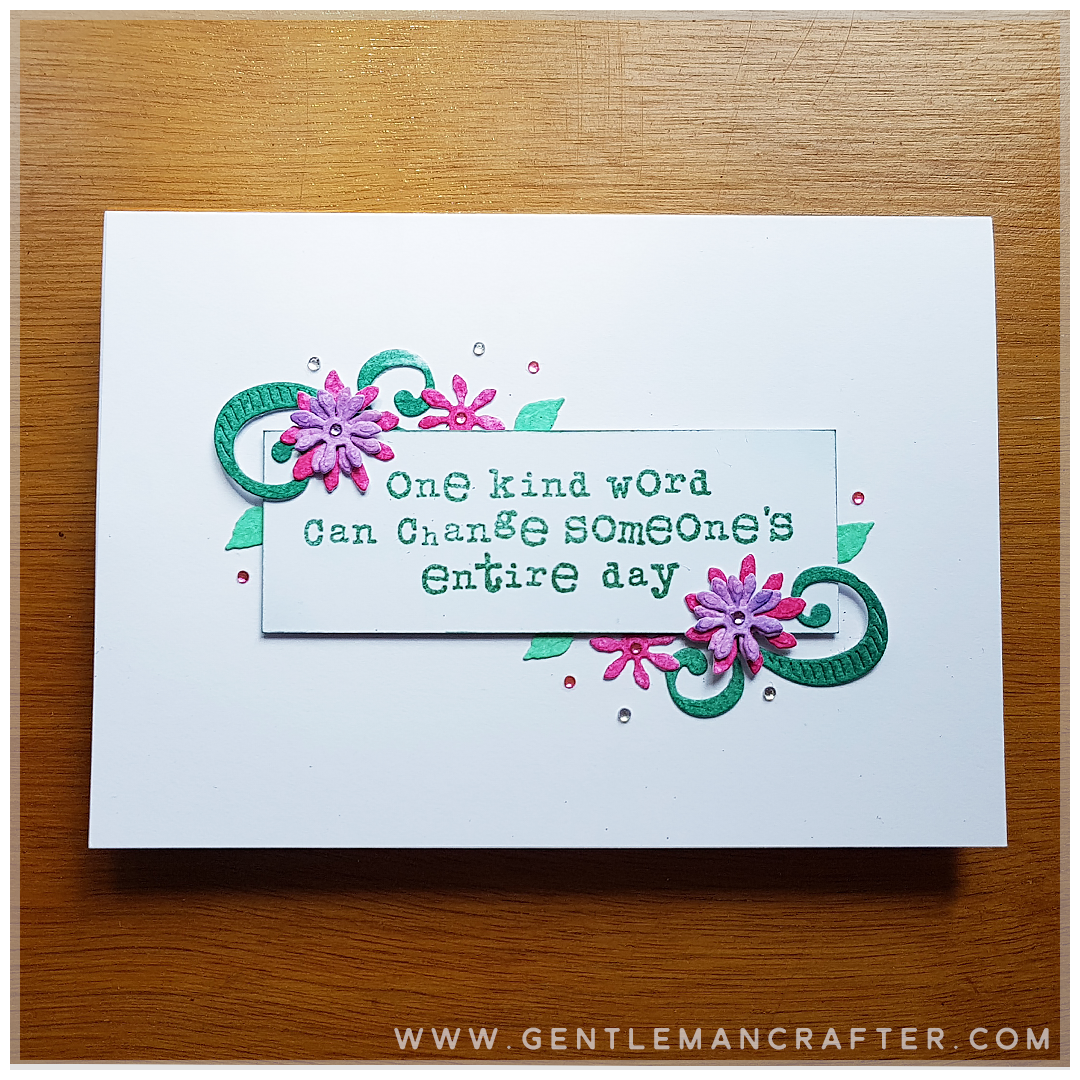 30 Days Of Card Making 30 – GENTLEMAN CRAFTER