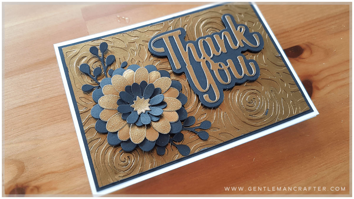 30 Days Of Card Making 21 – GENTLEMAN CRAFTER