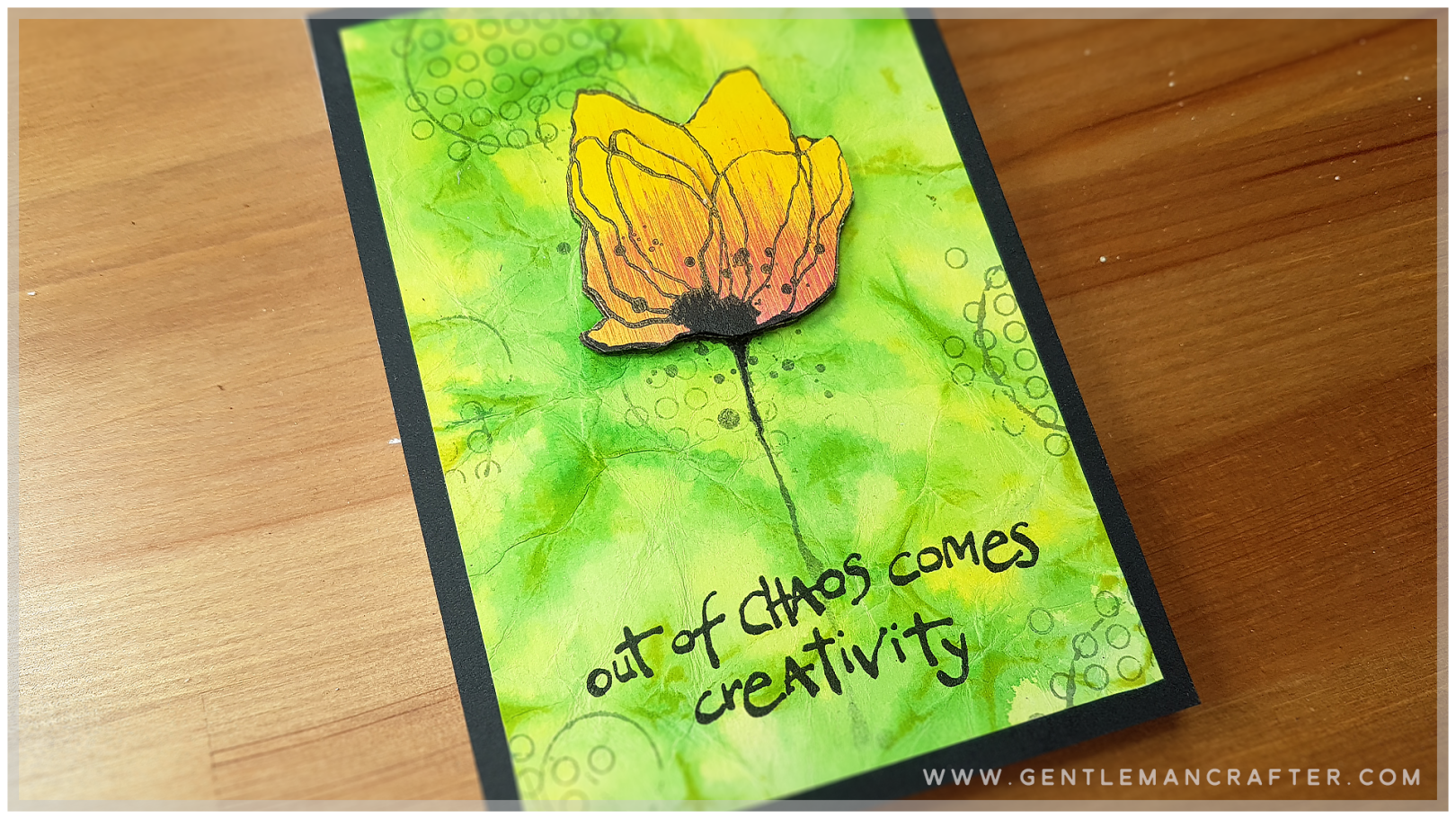 30 Days Of Card Making 7 – GENTLEMAN CRAFTER
