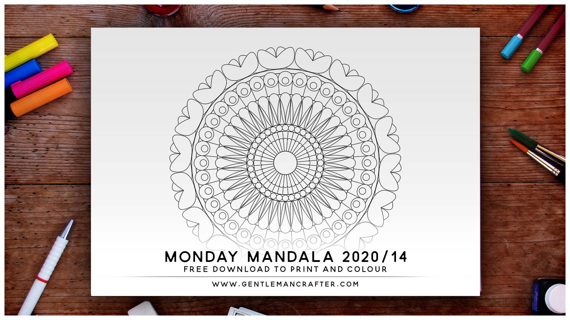 Mandala Monday – GENTLEMAN CRAFTER
