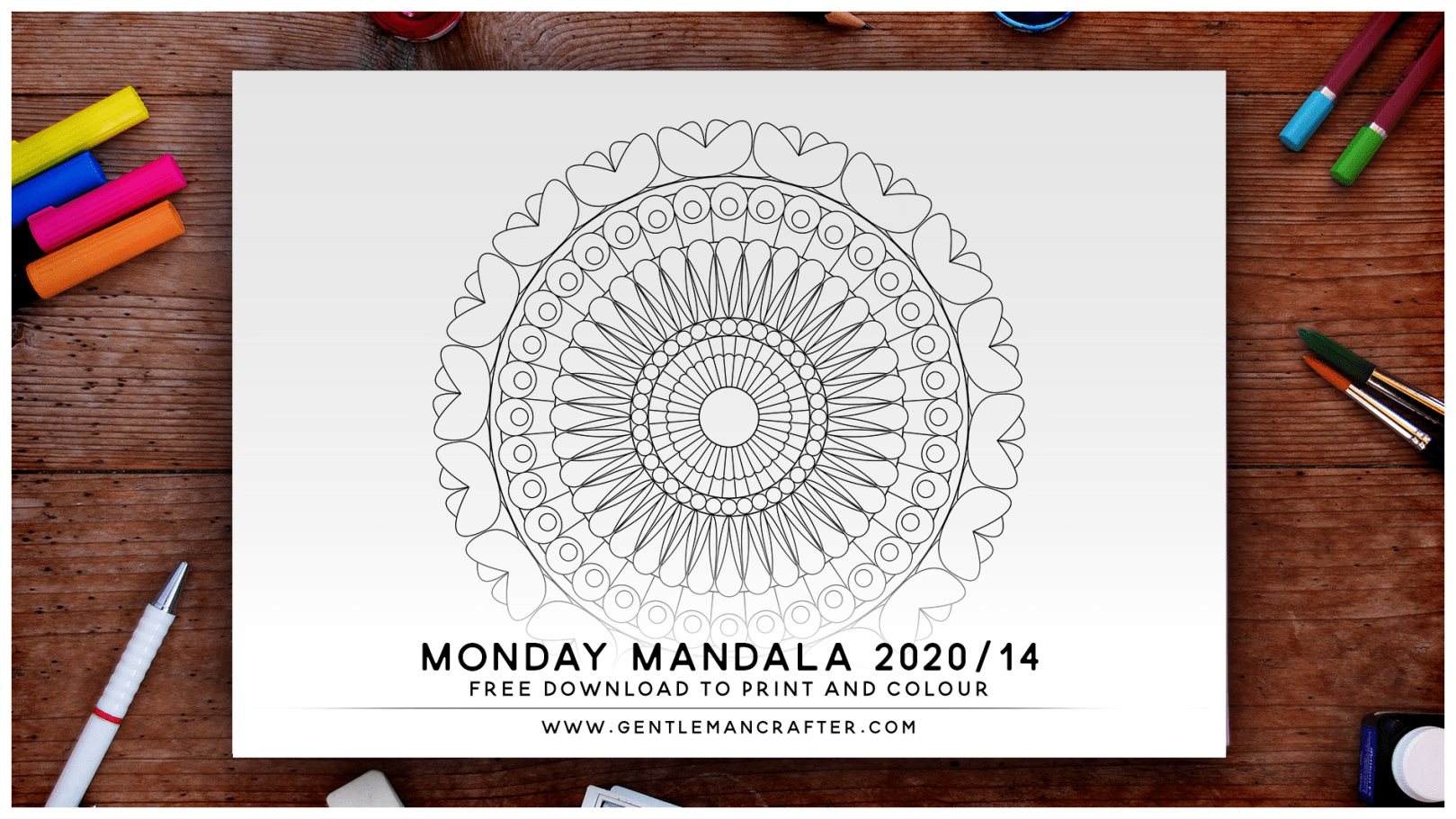 Mandala Monday – GENTLEMAN CRAFTER