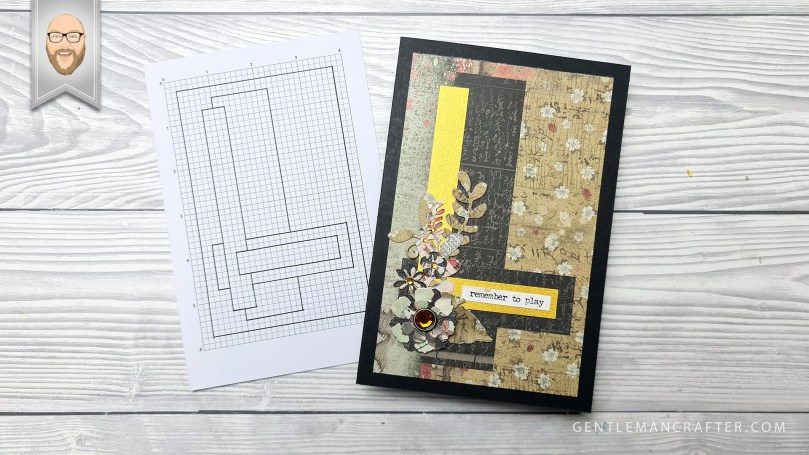 Card Layout 7 – GENTLEMAN CRAFTER