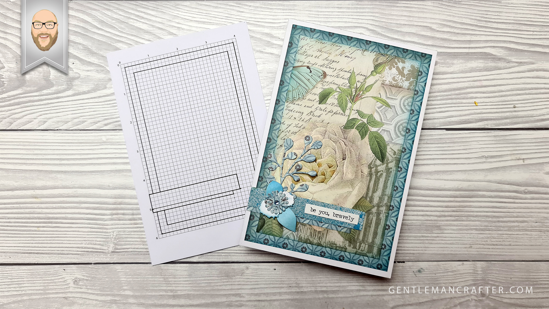 Card Layout 8 – GENTLEMAN CRAFTER