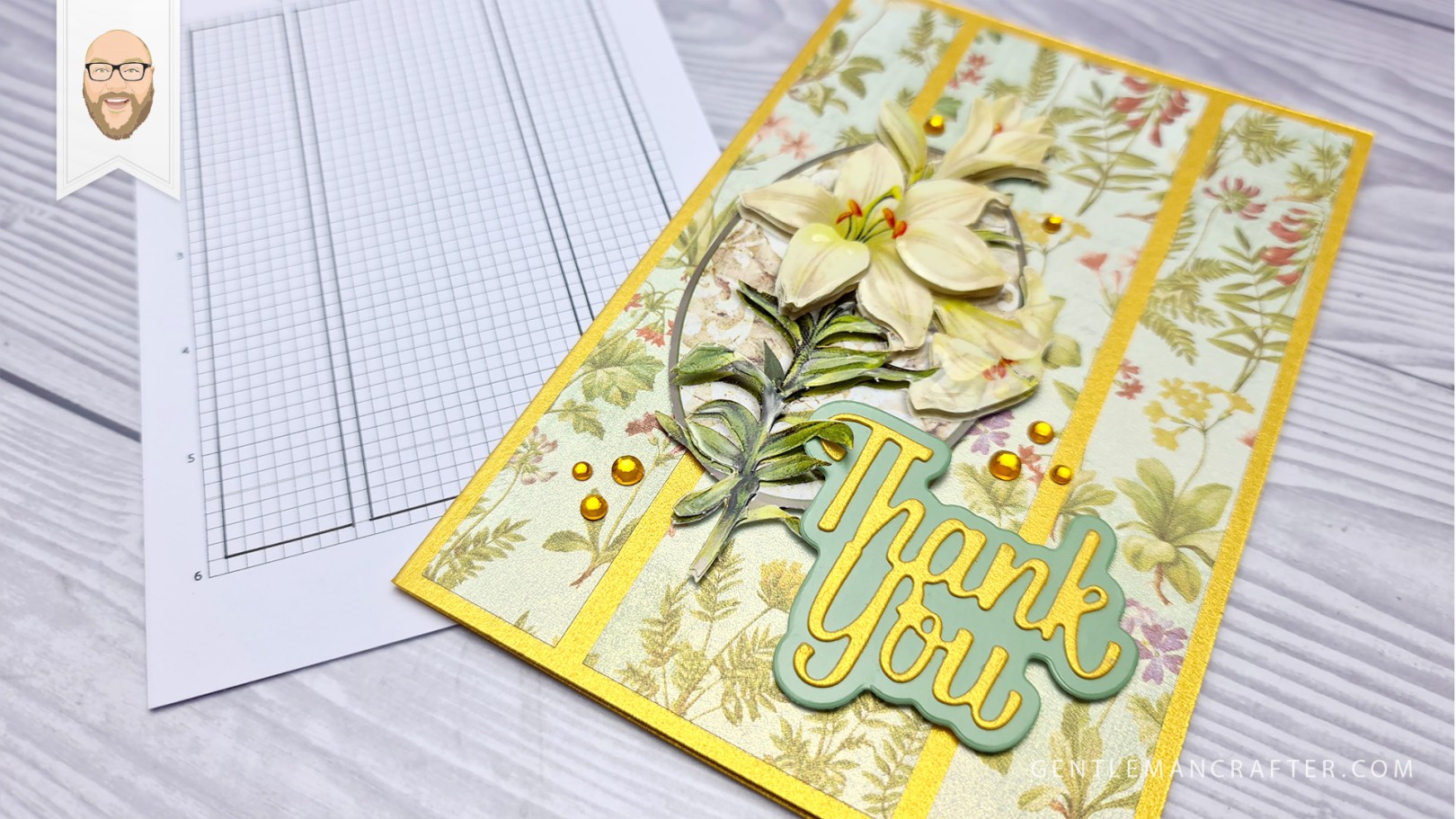 Card Layout 21 – GENTLEMAN CRAFTER