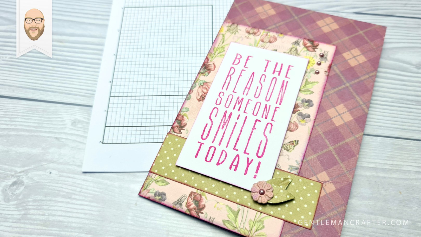 Card Layout 26 – GENTLEMAN CRAFTER
