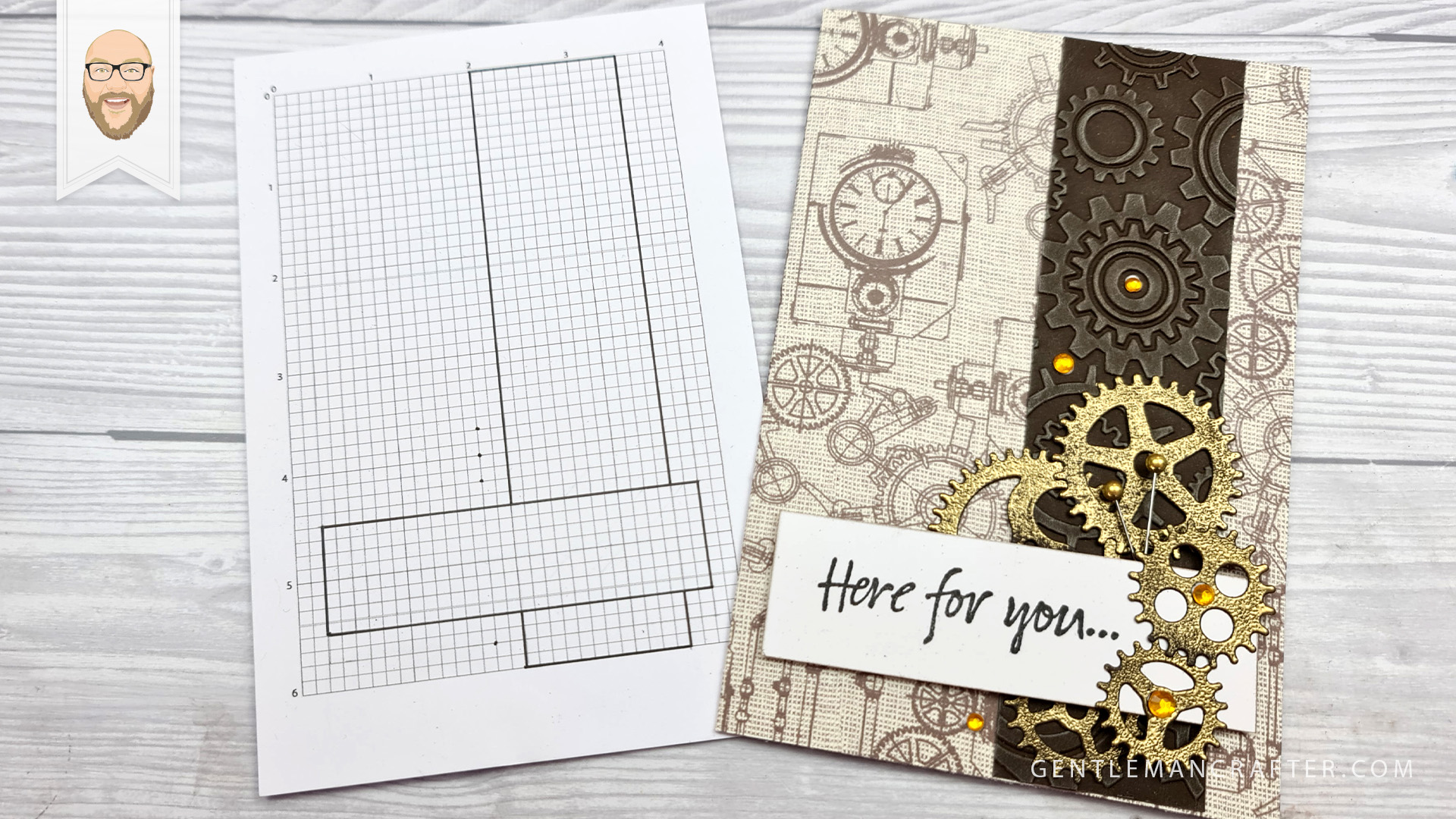 Card Layout 32 – GENTLEMAN CRAFTER