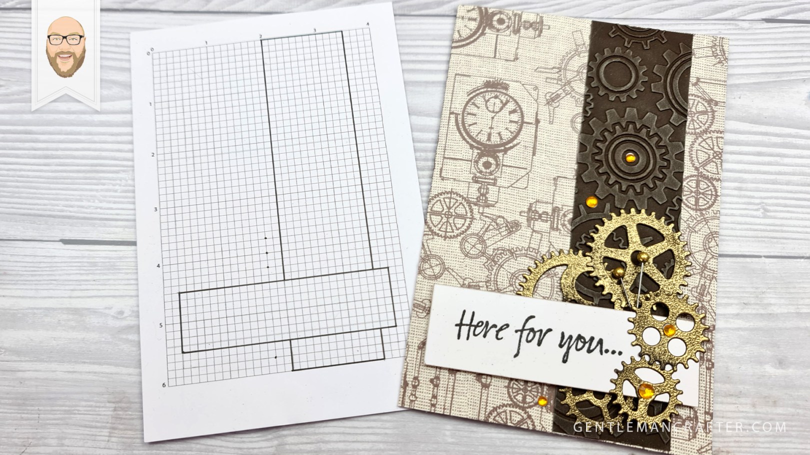 Card Layout 32 – GENTLEMAN CRAFTER