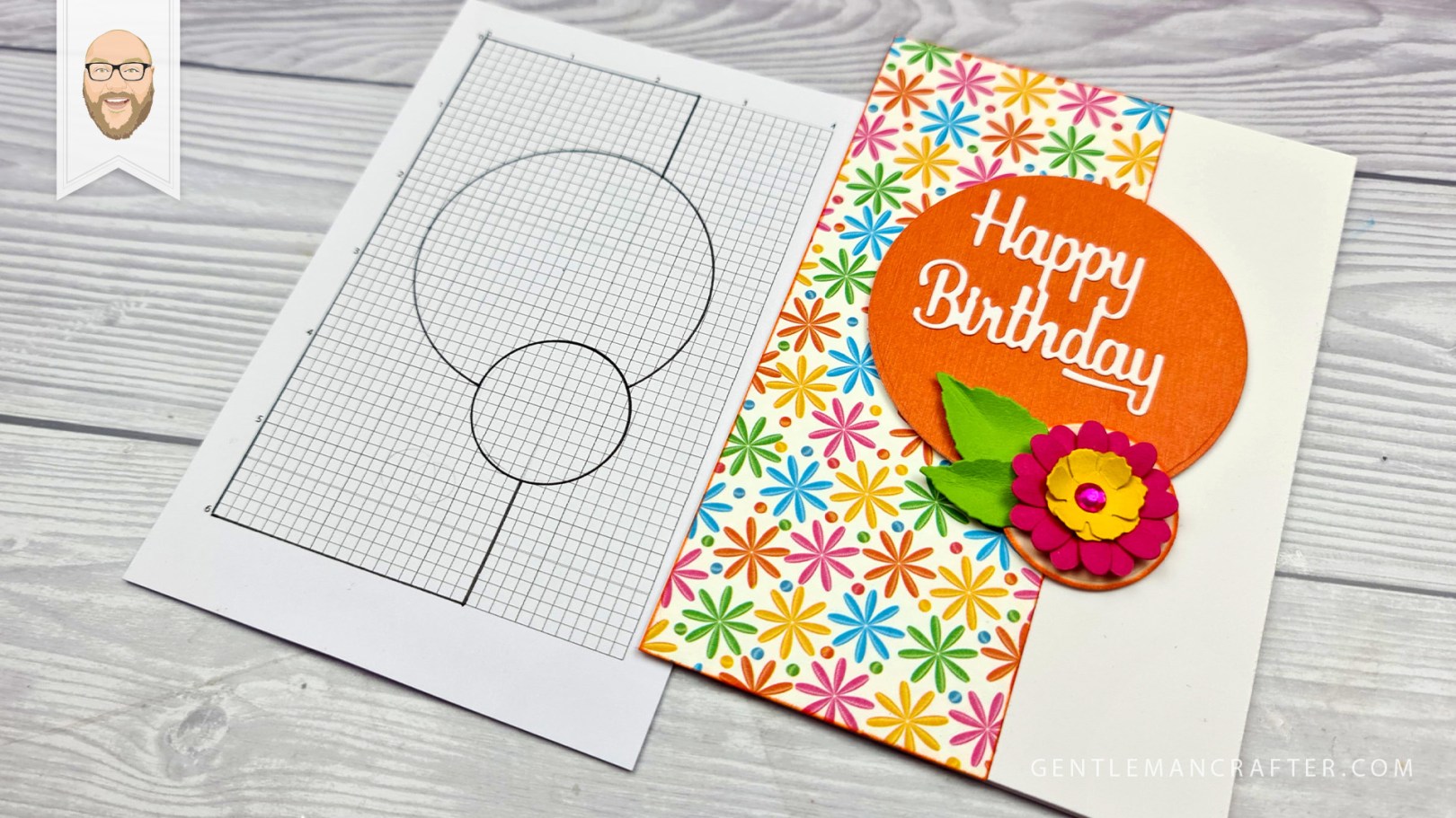 Card Layout 34 – GENTLEMAN CRAFTER