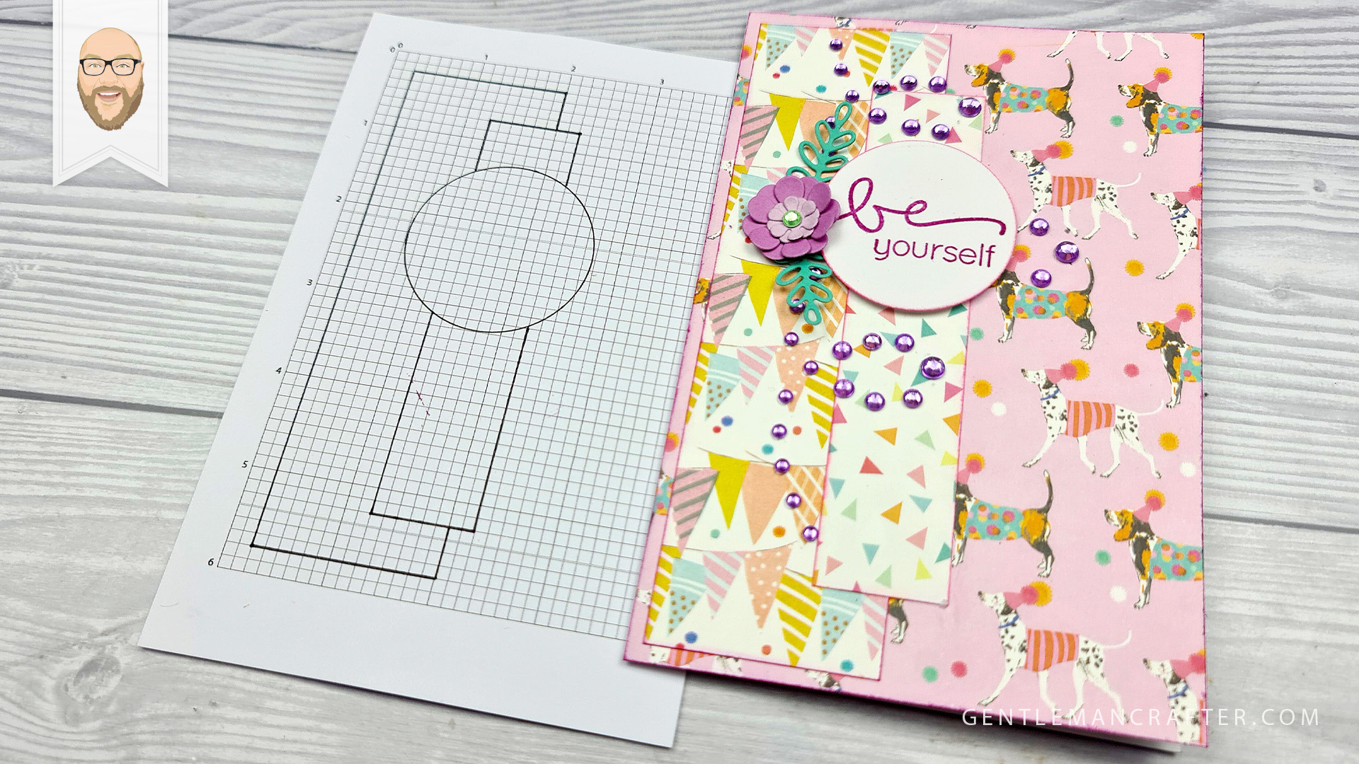 Card Layout 36 – GENTLEMAN CRAFTER