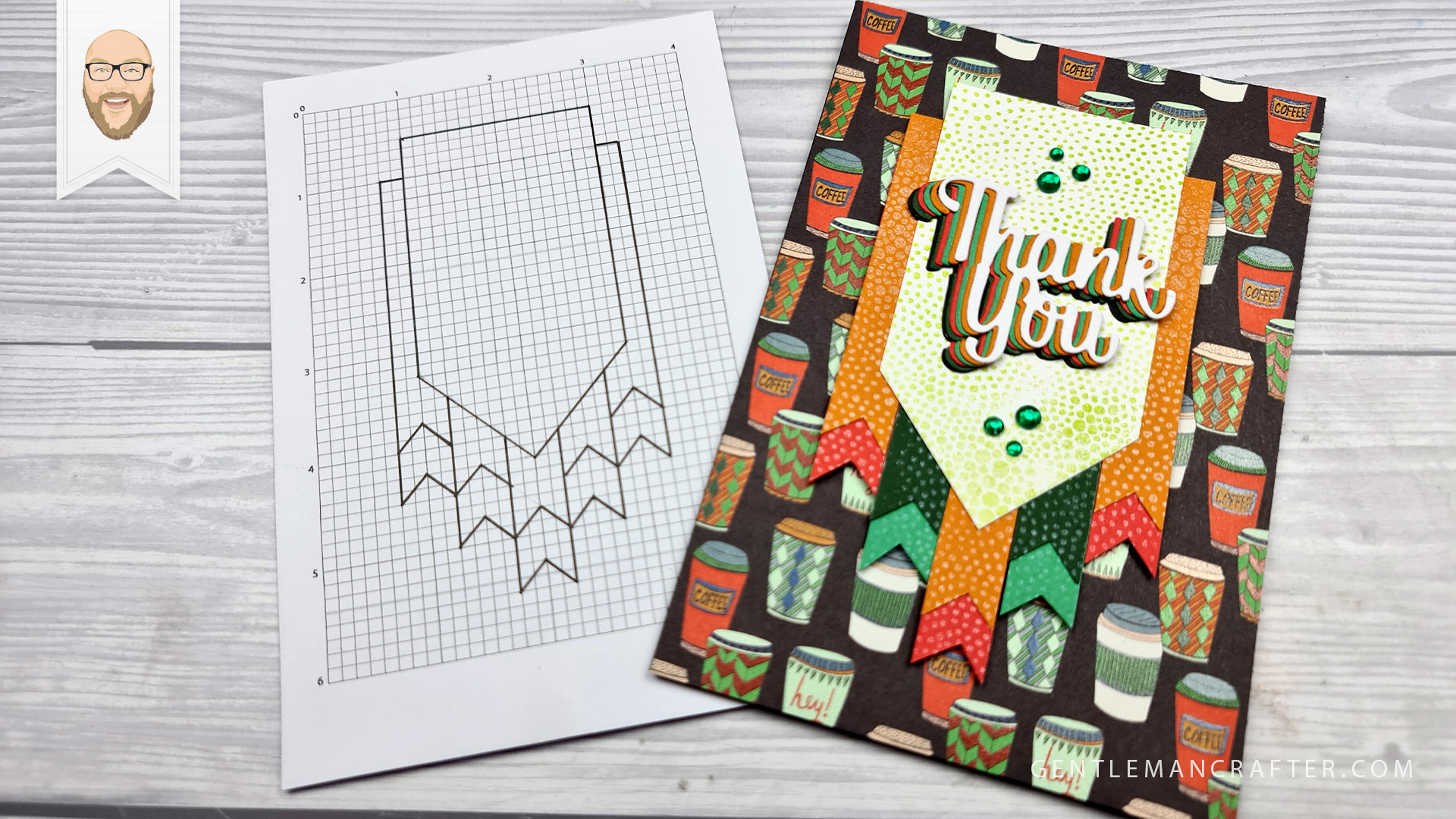 Card Layout 41 – GENTLEMAN CRAFTER