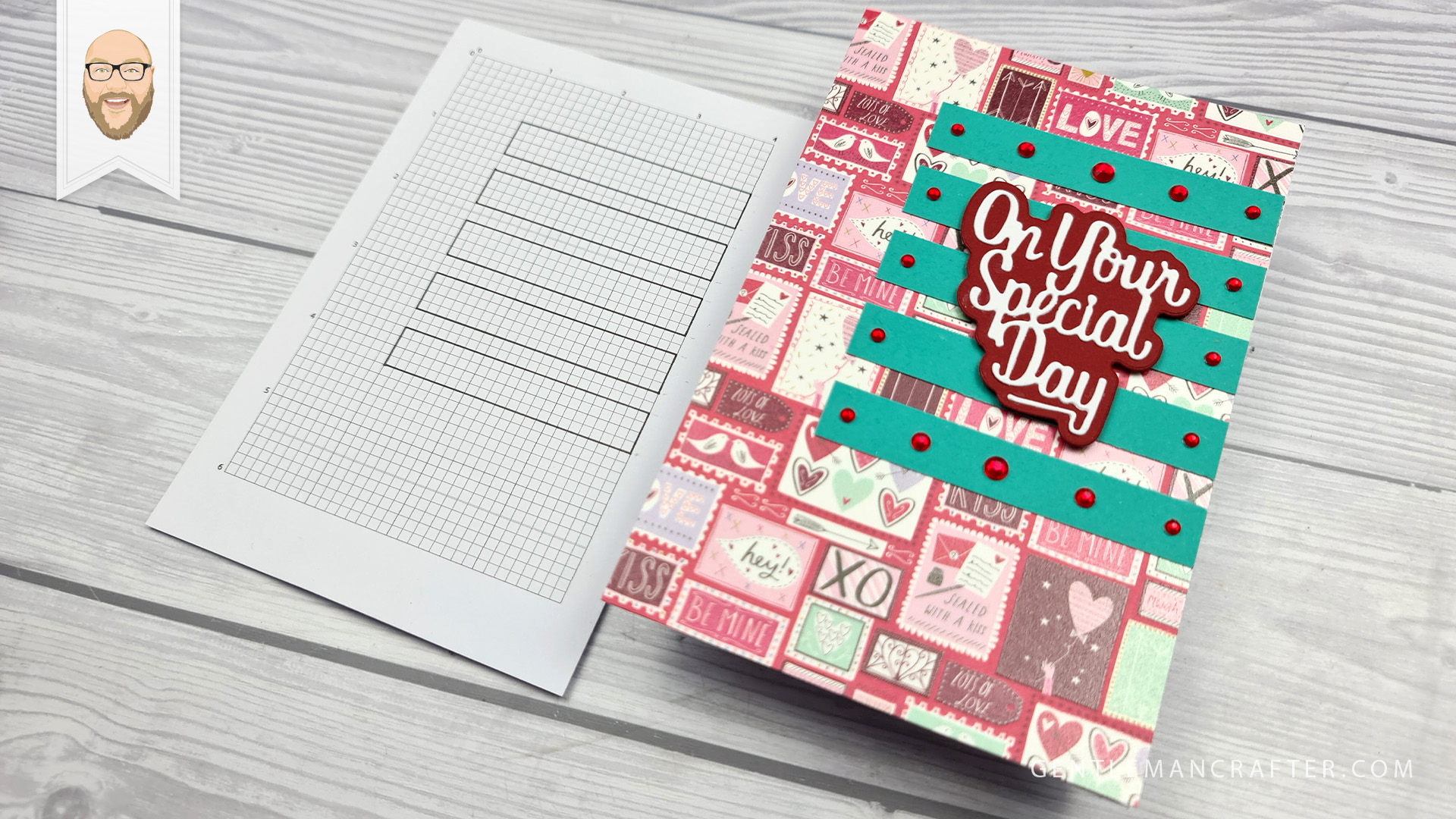 Card Layout 42 – GENTLEMAN CRAFTER