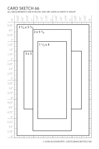 Card Layout 66 – GENTLEMAN CRAFTER