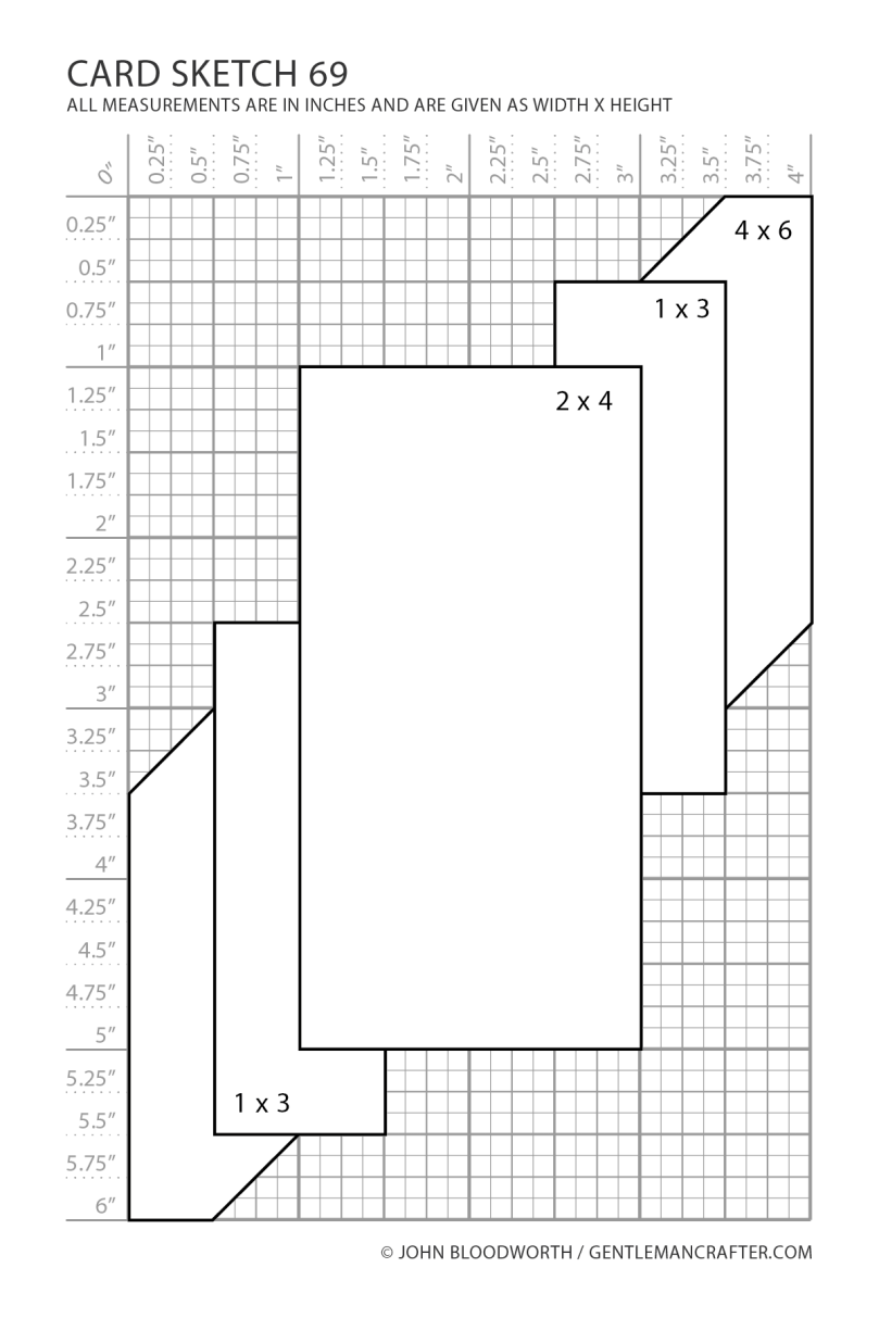 Card Layout 69 – GENTLEMAN CRAFTER