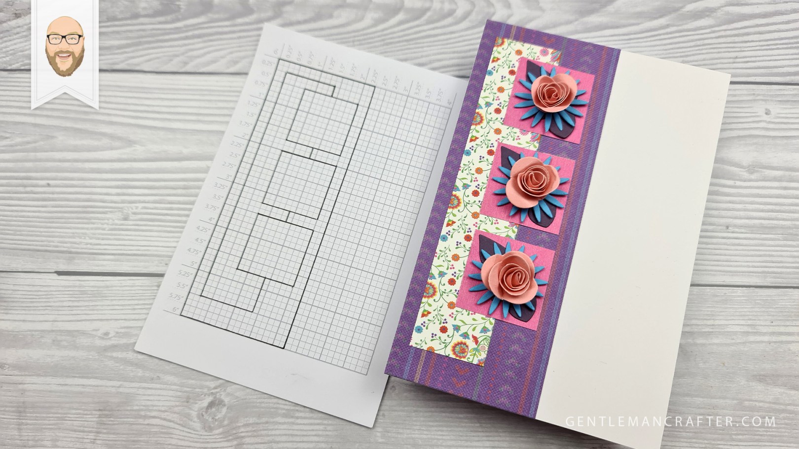 Card Layout 68 – GENTLEMAN CRAFTER