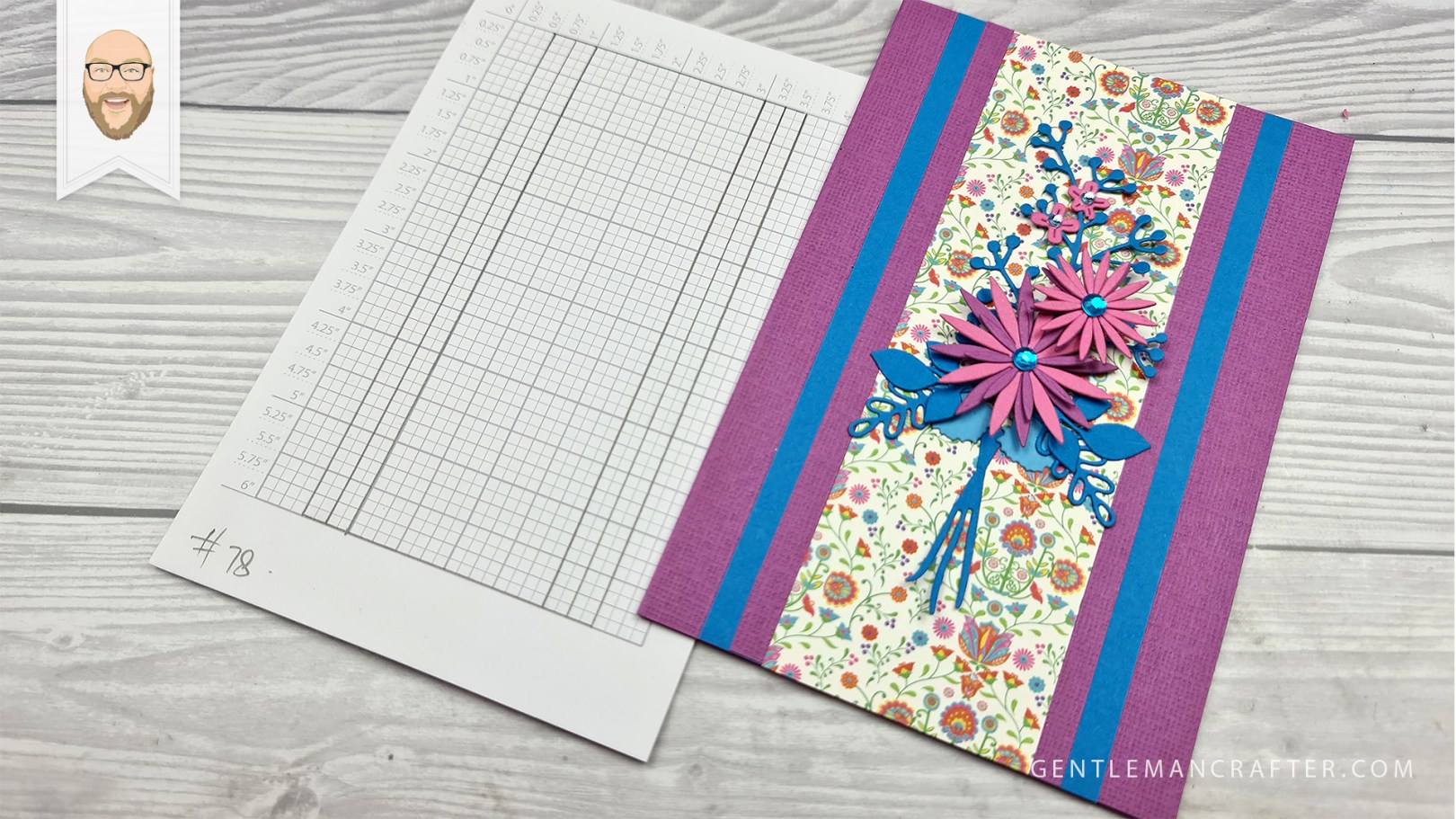 Card Layout 78 – GENTLEMAN CRAFTER