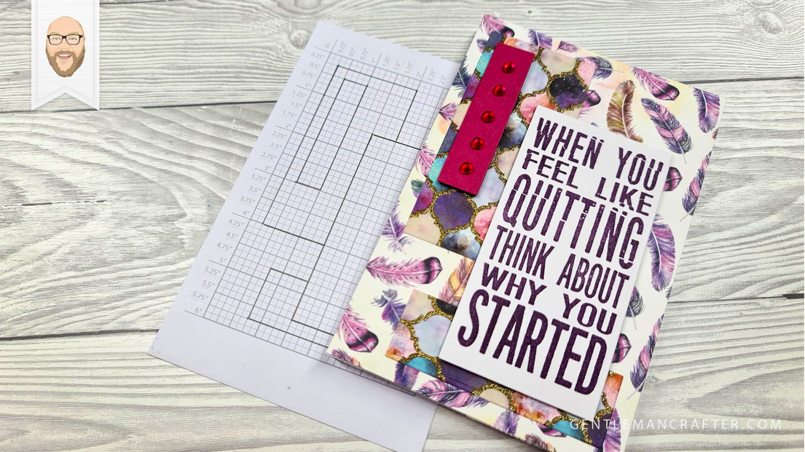 Card Layout 81 – GENTLEMAN CRAFTER