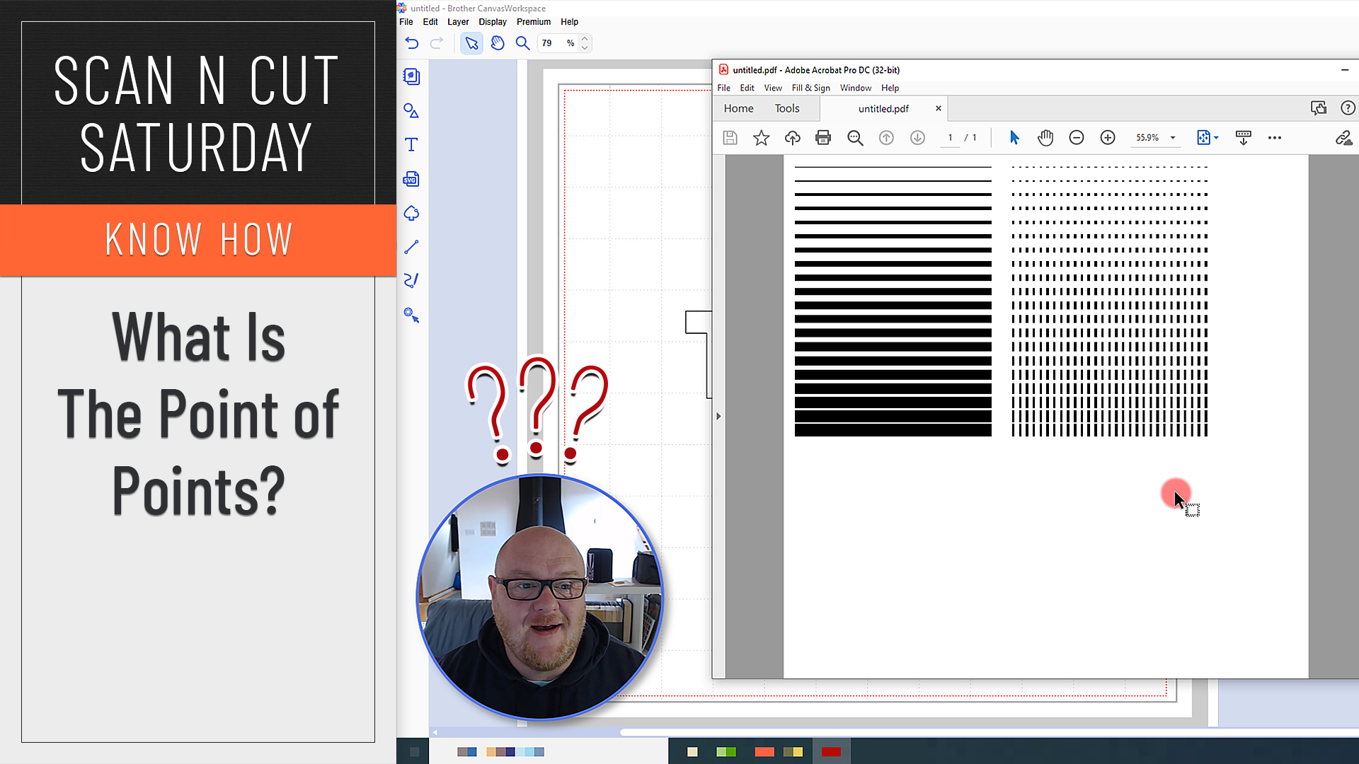 Scan N Cut Saturday – What is the Point of Points? – GENTLEMAN CRAFTER